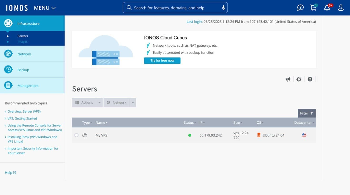 IONOS Review (May 2026): I Tried the $1 Host for 3 Weeks