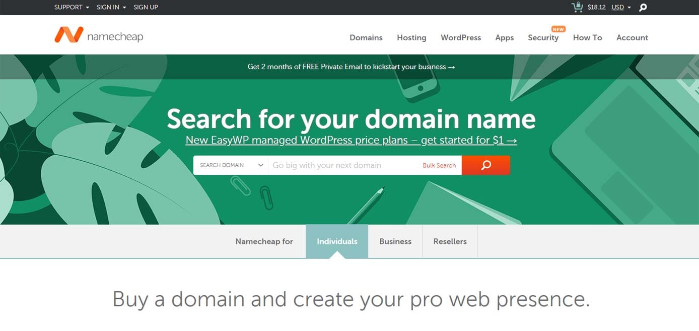 14 Best Domain Registrars (Dec. 2025) - Prices, Reviews, Email Plans