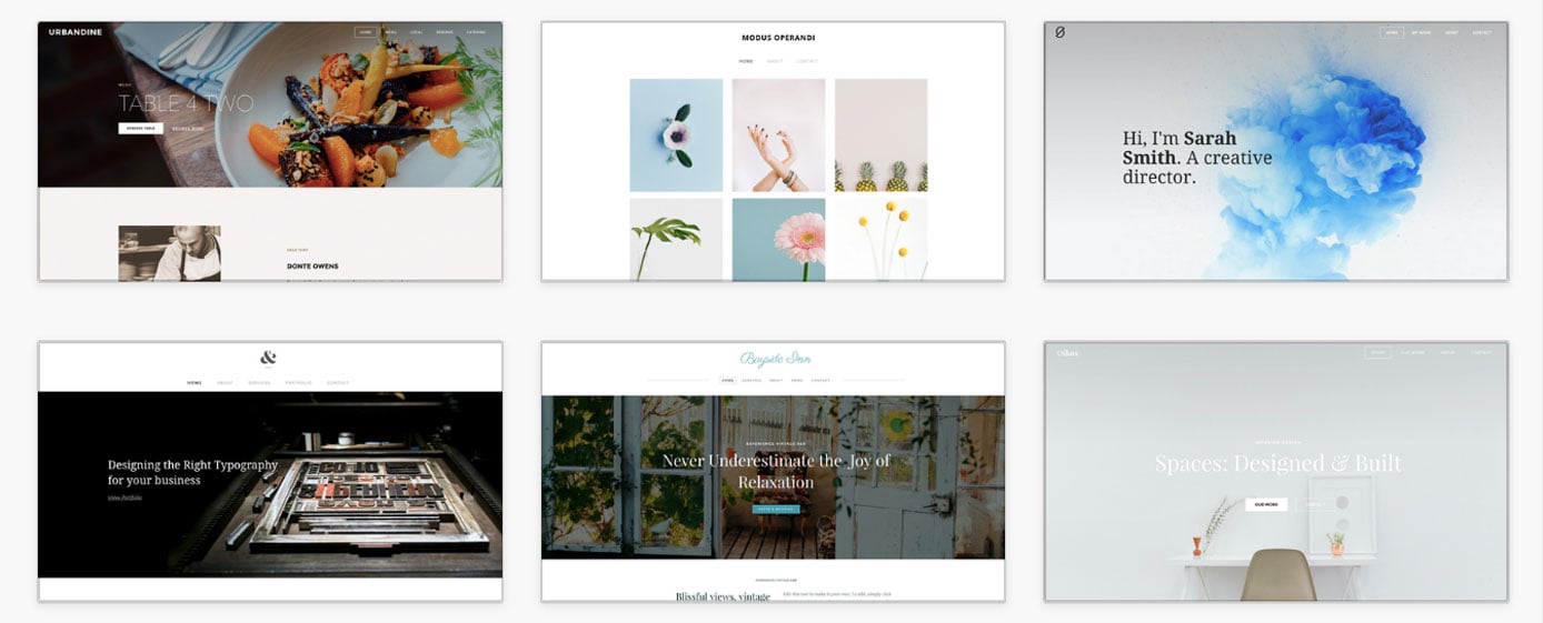 5 Best Weebly Themes