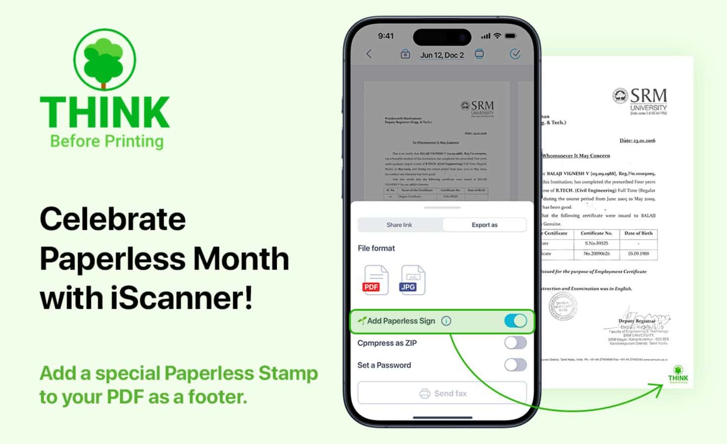 iScanner Enhances Document Quality and Helps Users Scan on the Go with ...