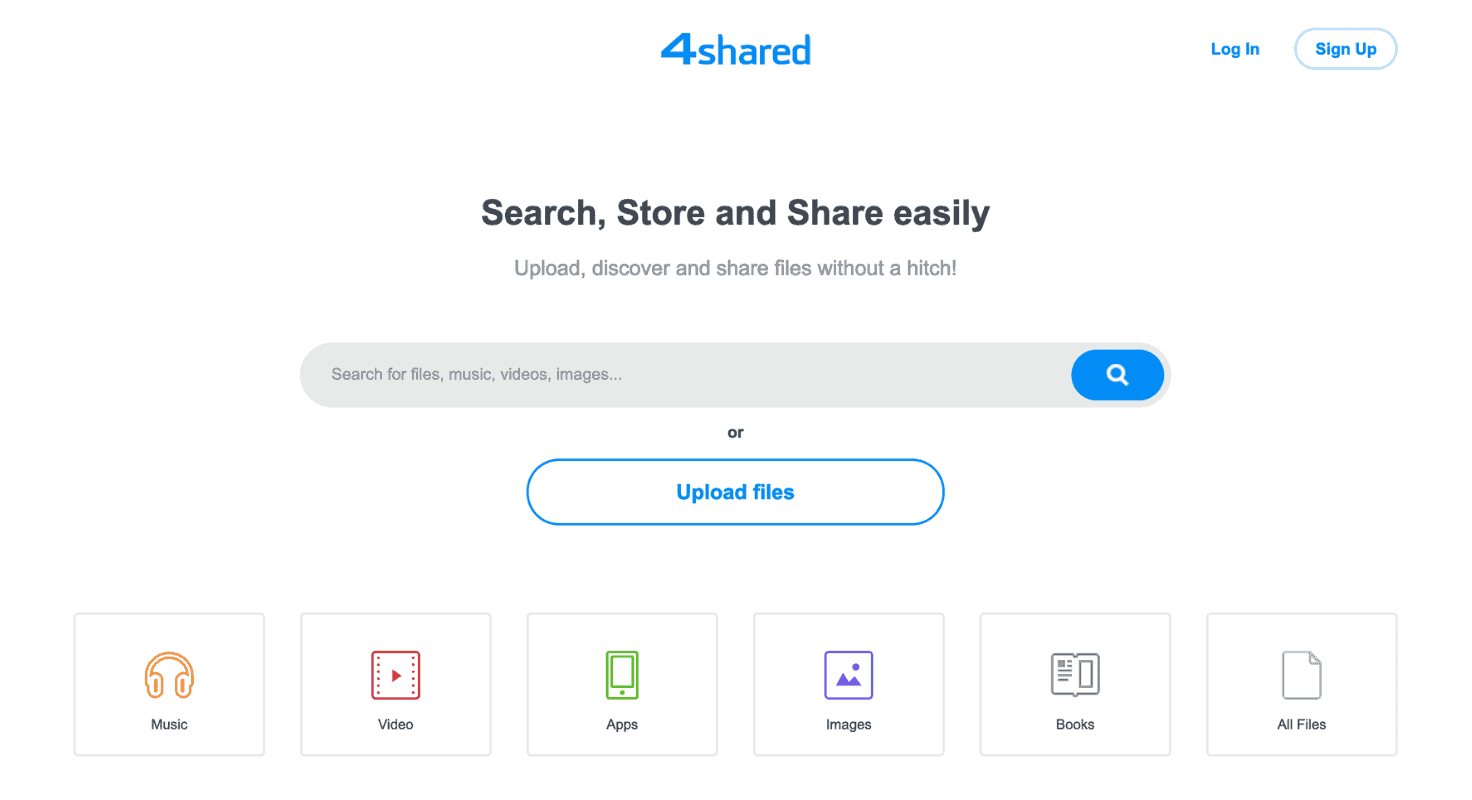 4shared Offers Free File Storage Services and Public Streaming for ...