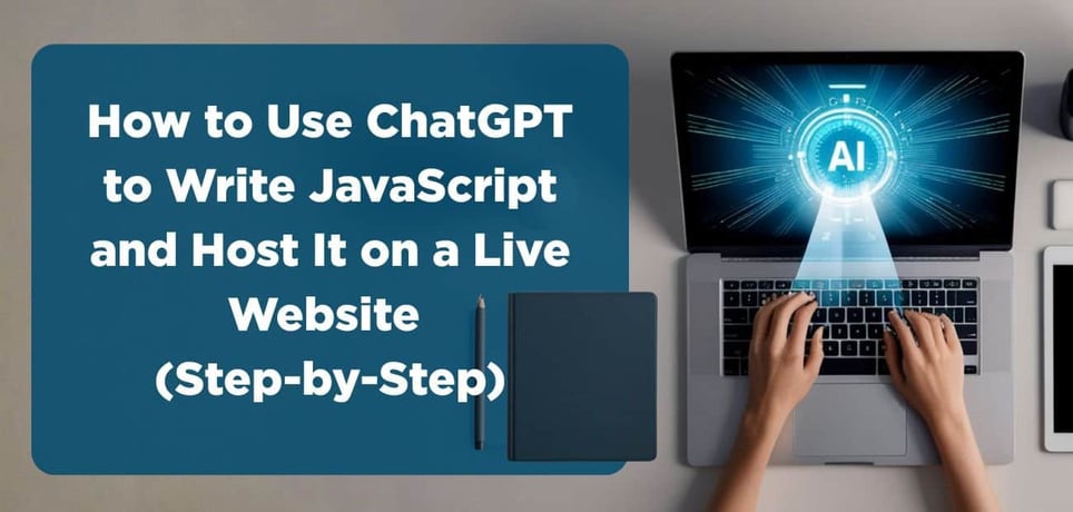 How to Use ChatGPT to Write JavaScript and Host It on a Live Website ...