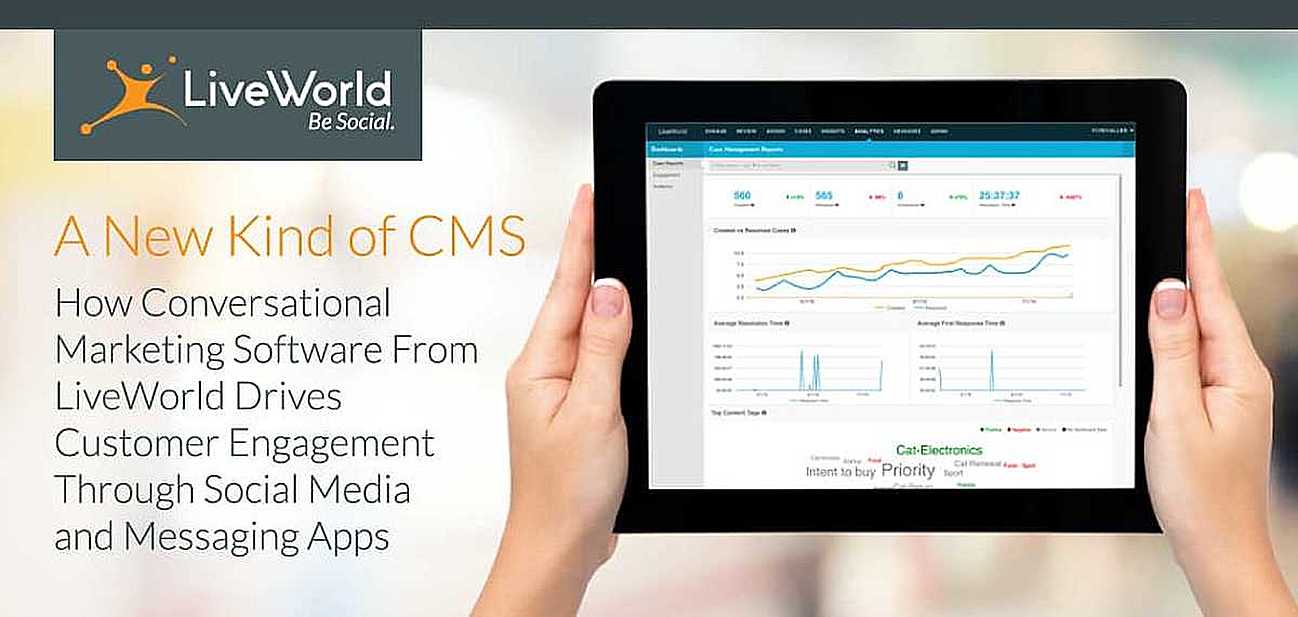A New Kind of CMS — LiveWorld’s Conversational Marketing Software ...