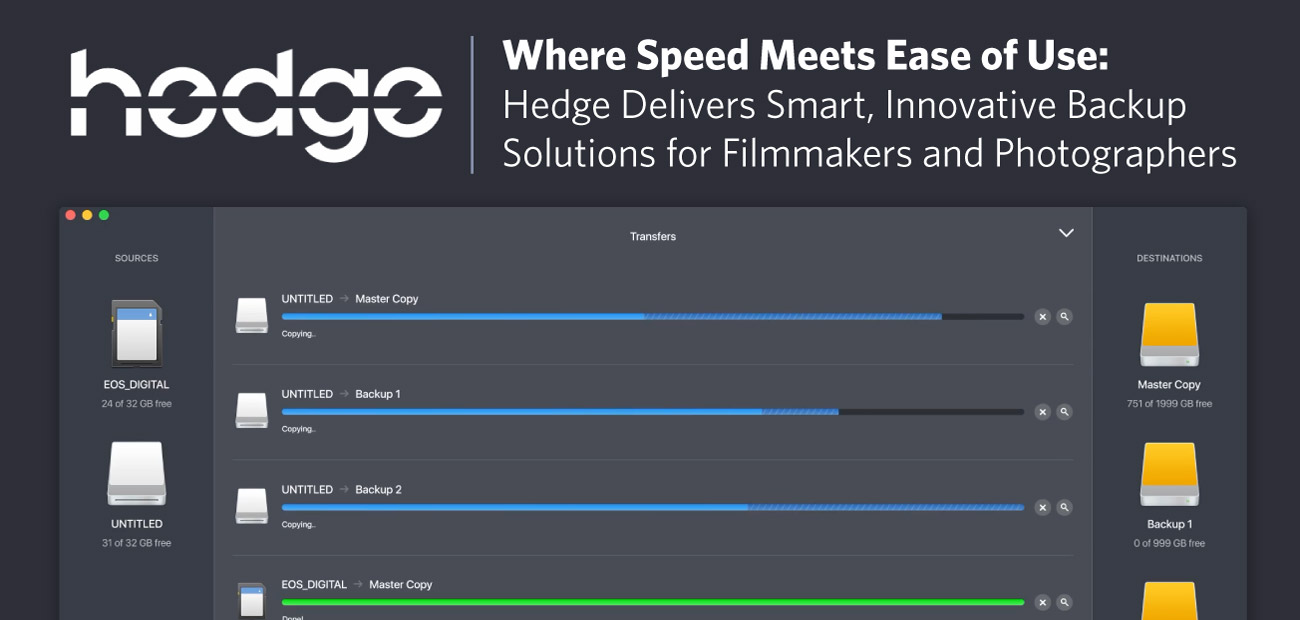 Where Speed Meets Ease of Use: Hedge Delivers Smart, Innovative Backup ...