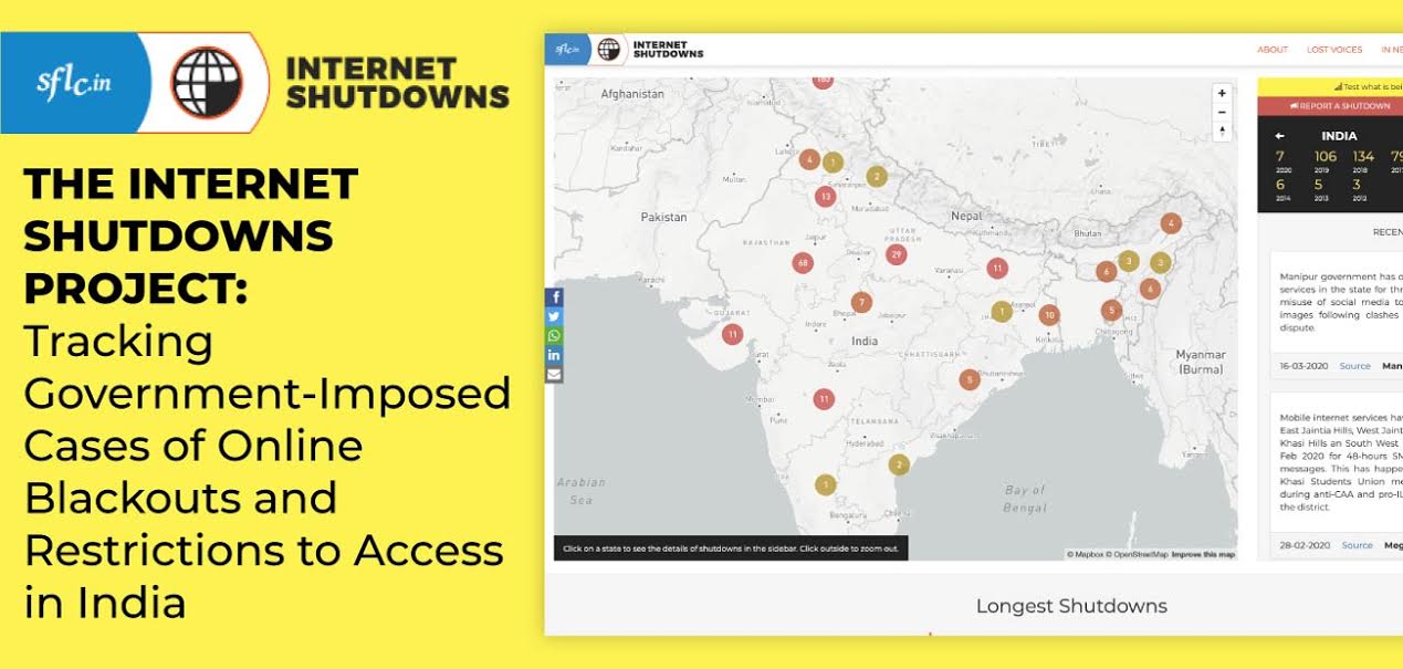 The Internet Shutdowns Project: Tracking Government-Imposed Cases of ...