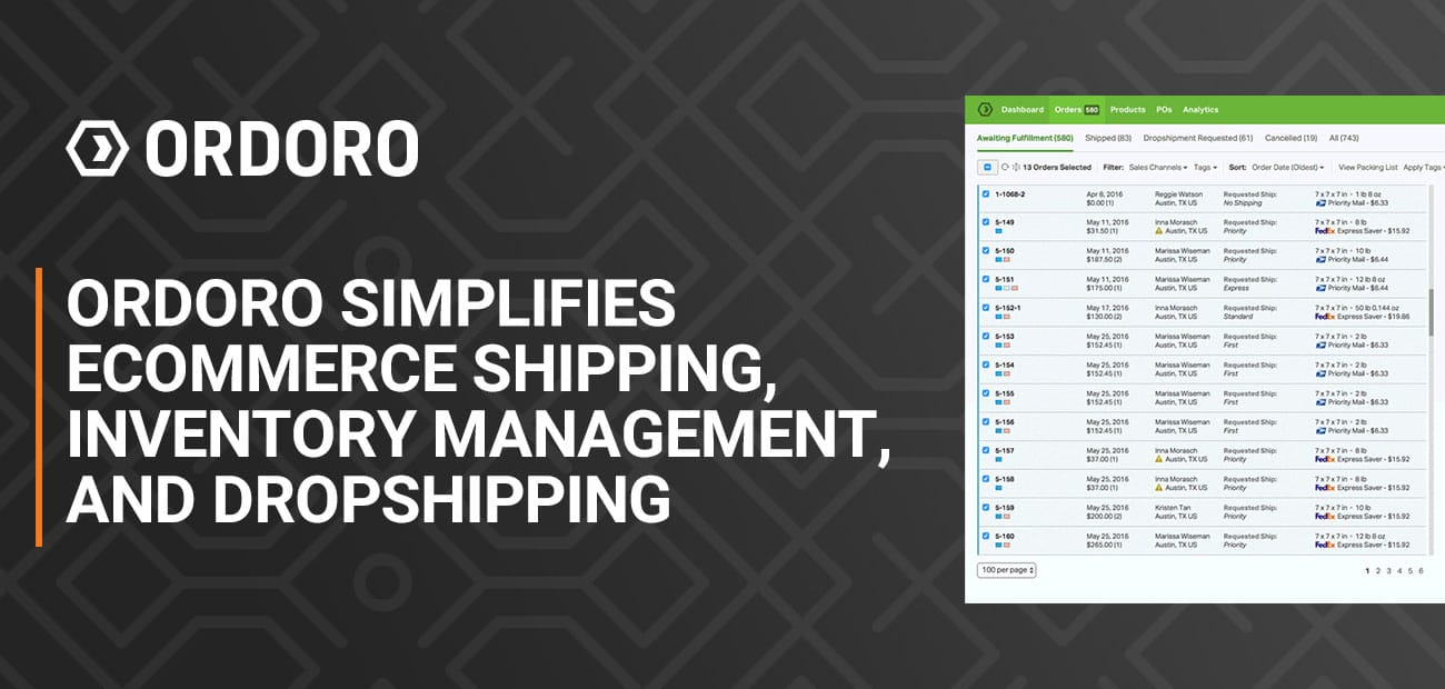 Ordoro’s Inventory Control Software Helps Ecommerce Sellers and Site ...