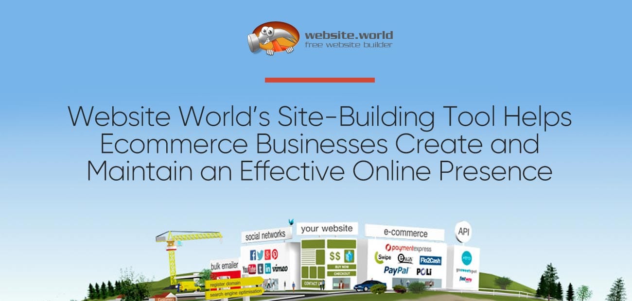 Website World’s Free Site-Building Tool Helps Ecommerce Businesses ...