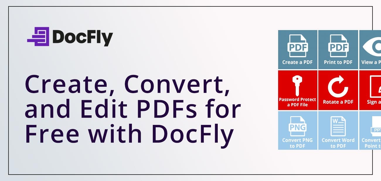 Create, Convert, and Edit PDF Documents with DocFly’s Free, Cloud ...