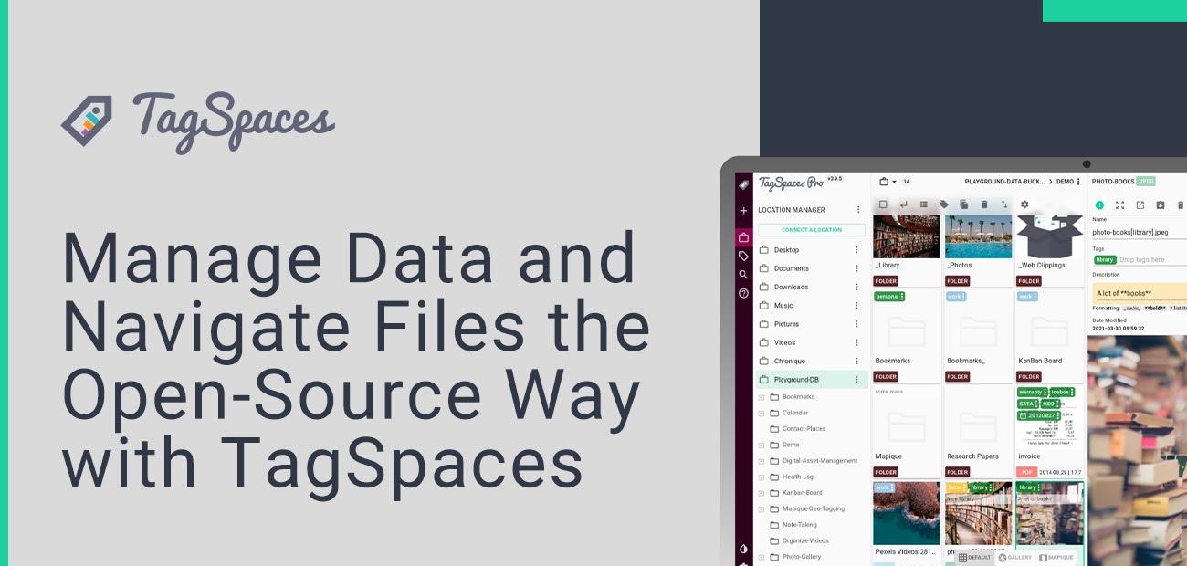 TagSpaces Now Bolsters its File Navigation and Data Management App with ...