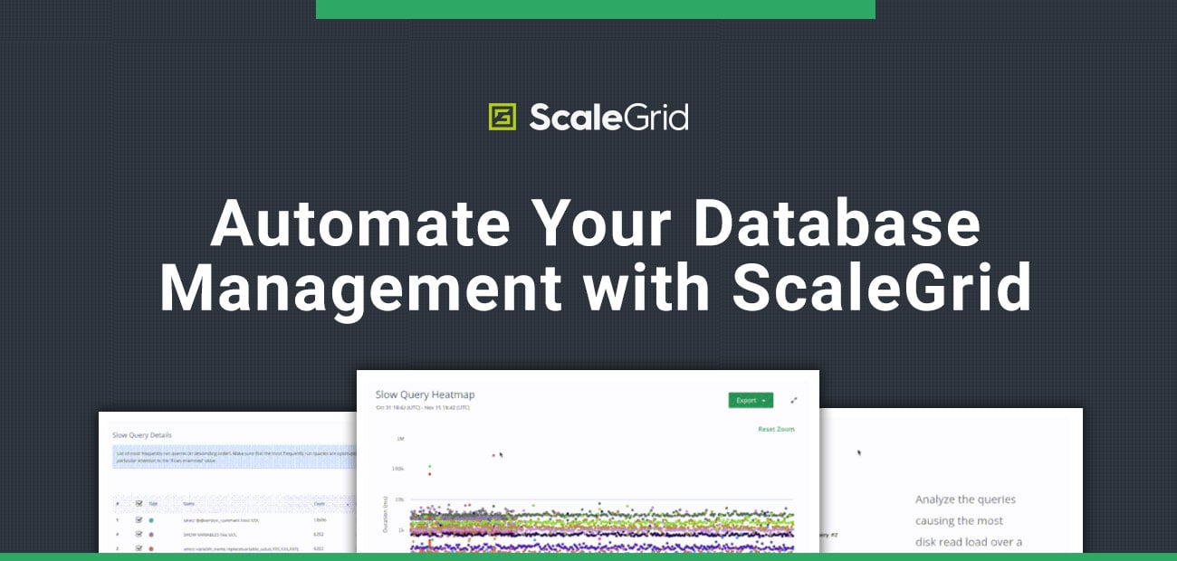 ScaleGrid Provides Automated and Fully-Managed Database-as-a-Service Solutions for Enterprises ...