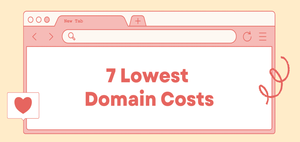 7 Lowest Domain Costs (Dec. 2025)