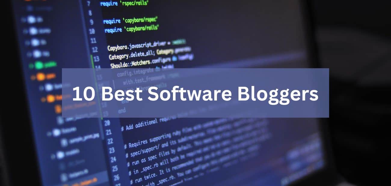 10 Best Software Bloggers in 2023